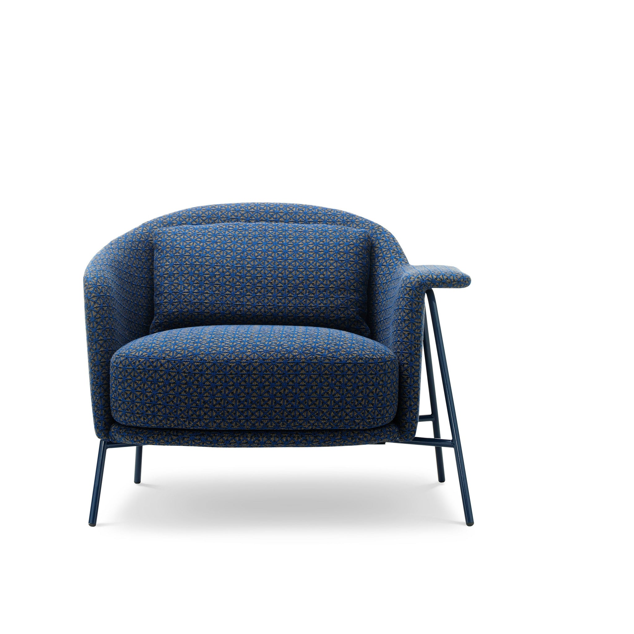 Kepi Lounge Chair with metal feet – Ergonomia Furniture