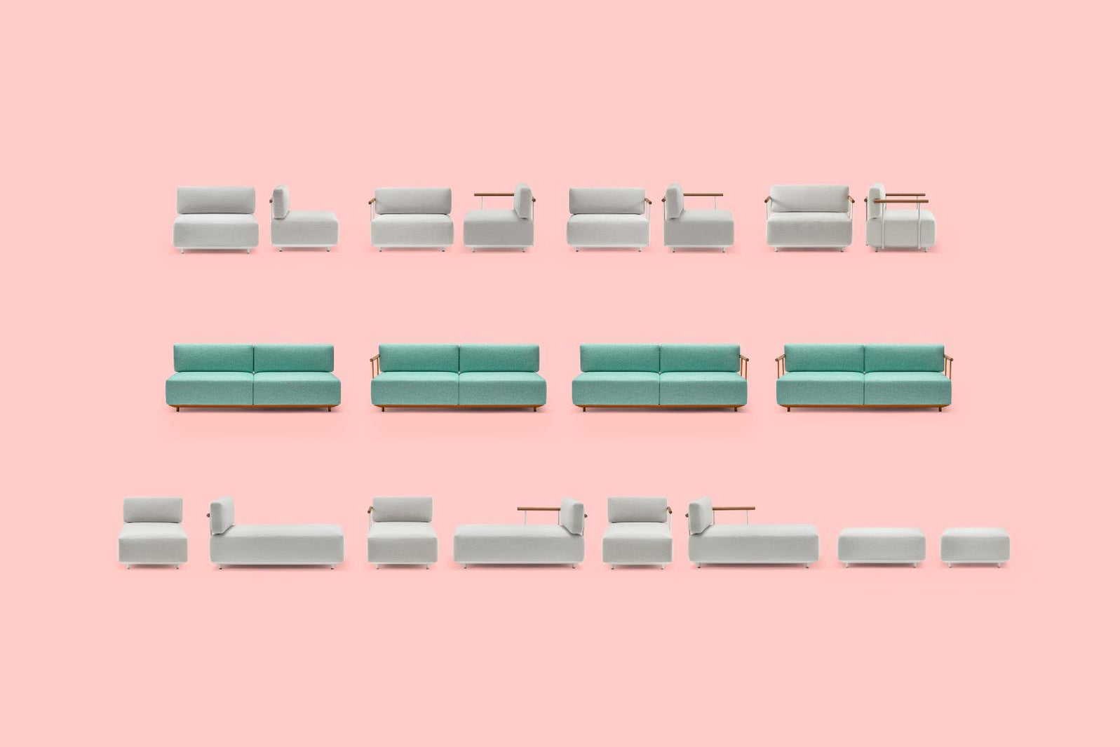 REVA Outdoor sofa from Pedrali – Ergonomia Furniture