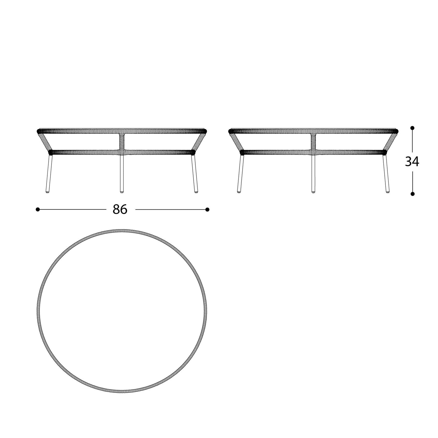 EMMA CROSS Coffee Table – Ergonomia Furniture