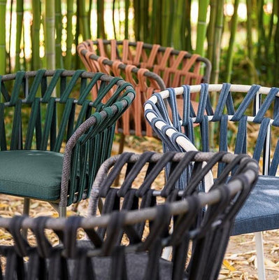 EMMA Cross Dining Armchair - Contract Quality Outdoor Dining Chair ...