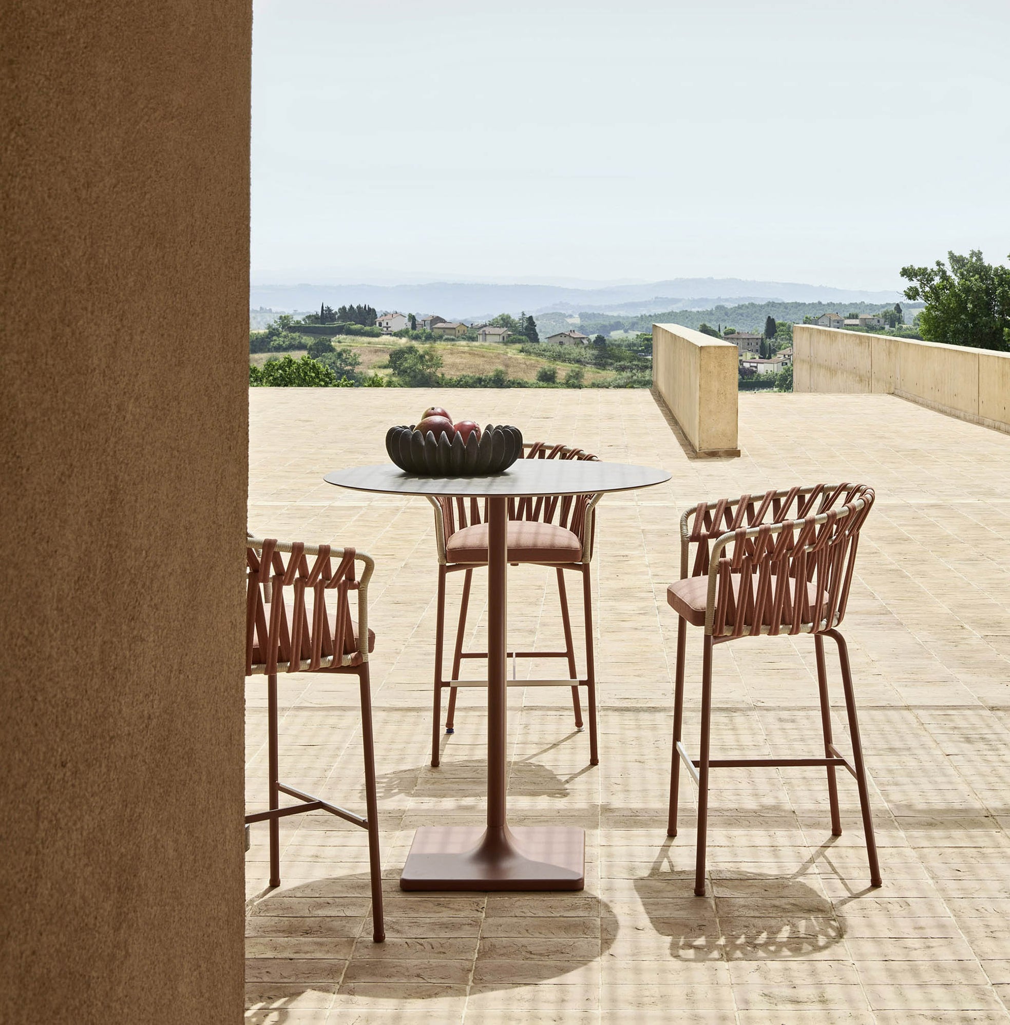 Emma Cross High Bar Stool – Ergonomia Furniture