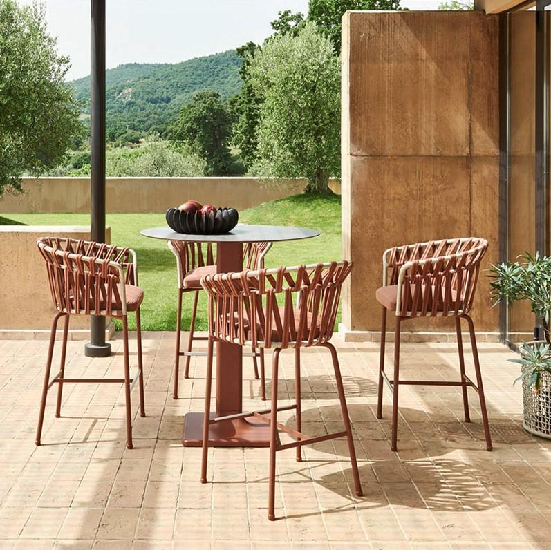 Emma Cross Low Bar Stool – Ergonomia Furniture