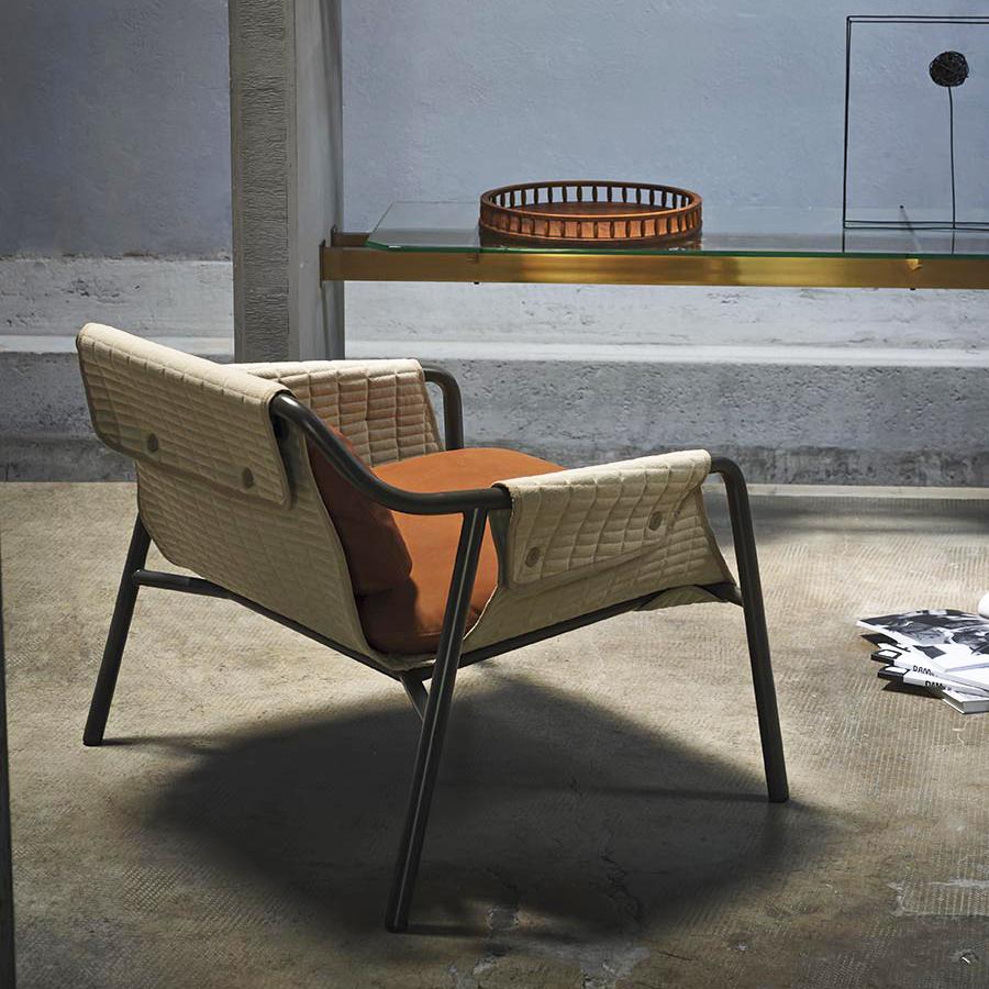 JACKET Lounge Chair from TACCHINI - commercial quality design indoor ...