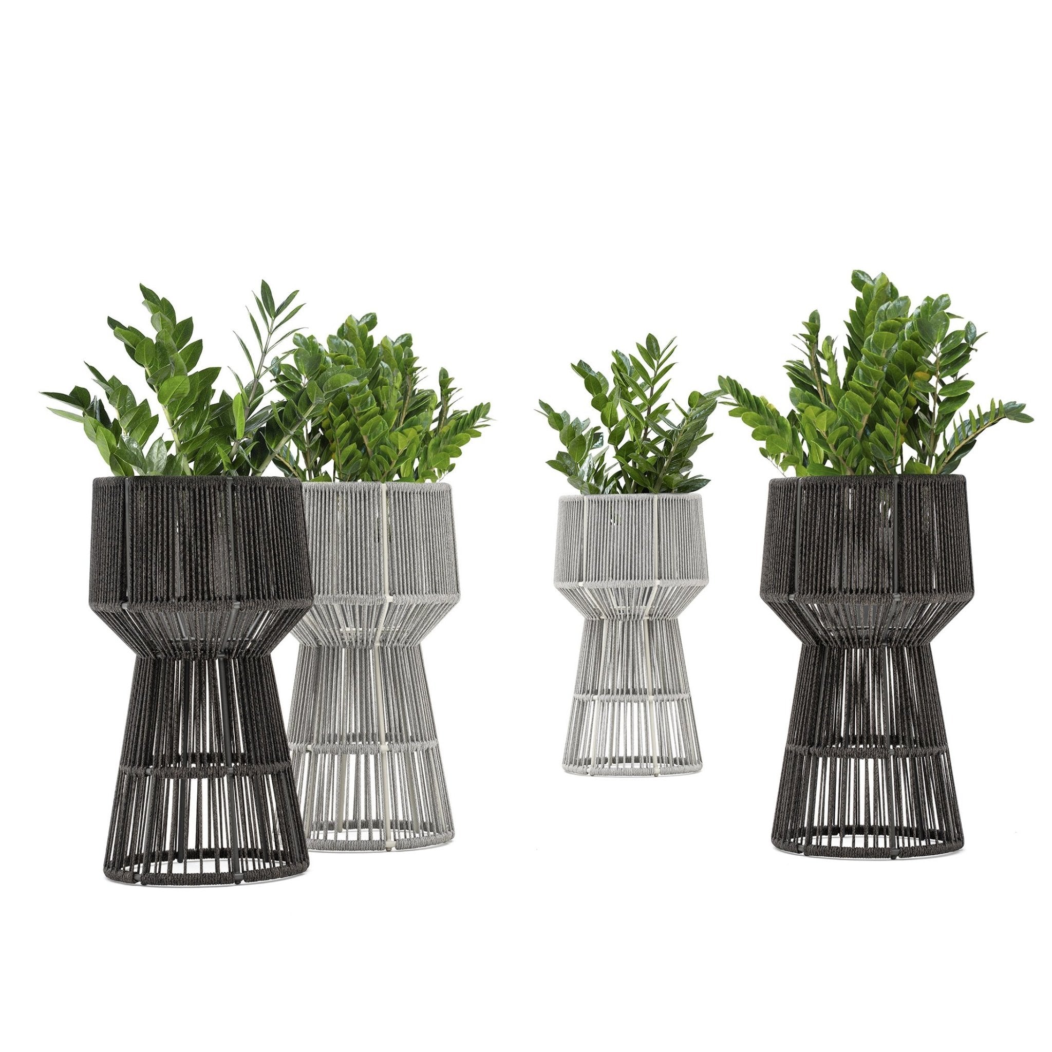 Varaschin Loop commercial quality outdoor planter-commercial quality ...